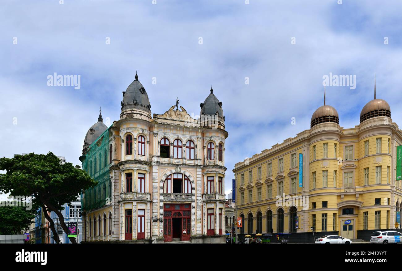 Recife historic down town, Brazil Stock Photo - Alamy