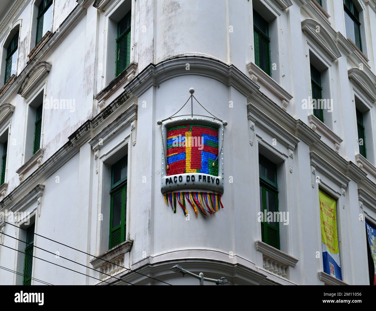 Facade of the museum Paco do Frevo, cultural place in Recife Stock ...
