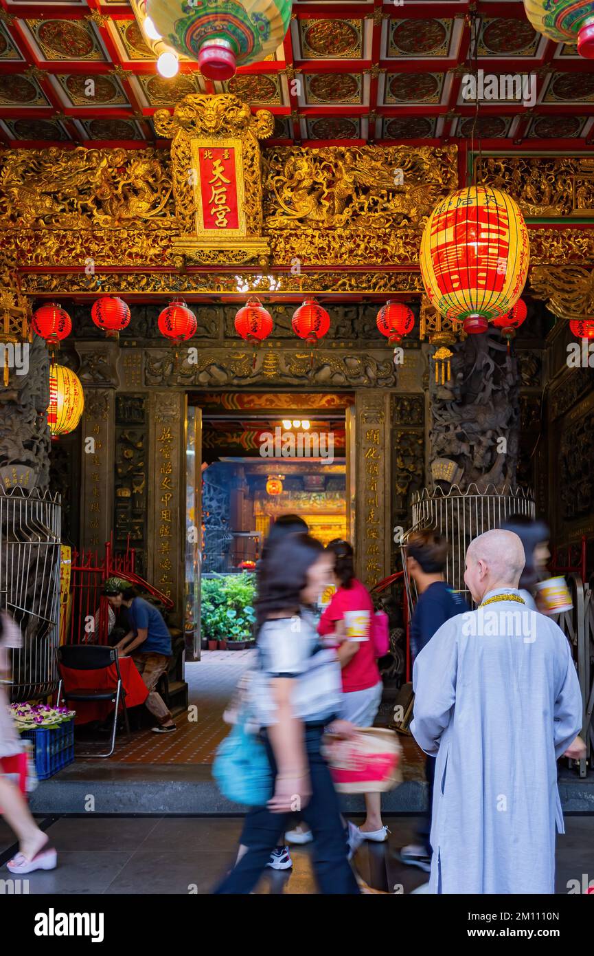 Taipei tianhou temple hi-res stock photography and images - Alamy