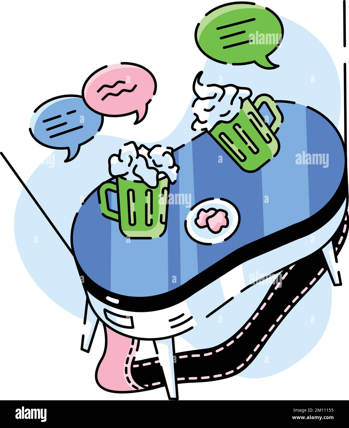 Vr interaction design Stock Vector Images - Alamy