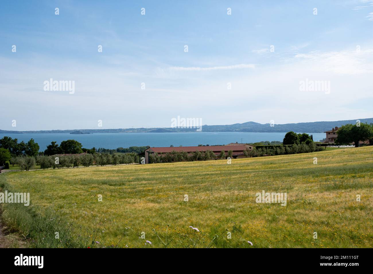 field view in the italian countryside Stock Photo - Alamy