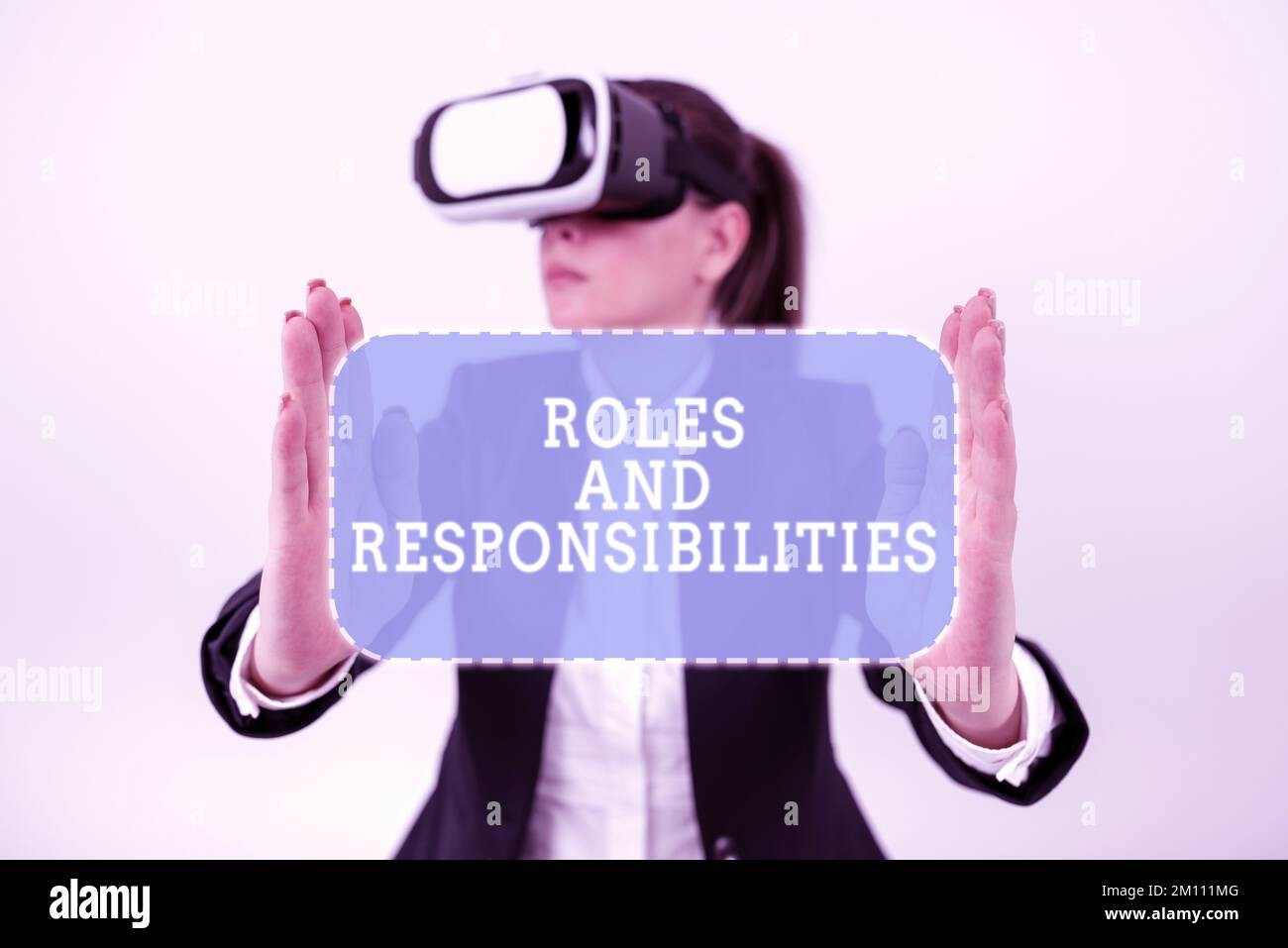 Handwriting text Roles And Responsibilities. Business idea Business ...