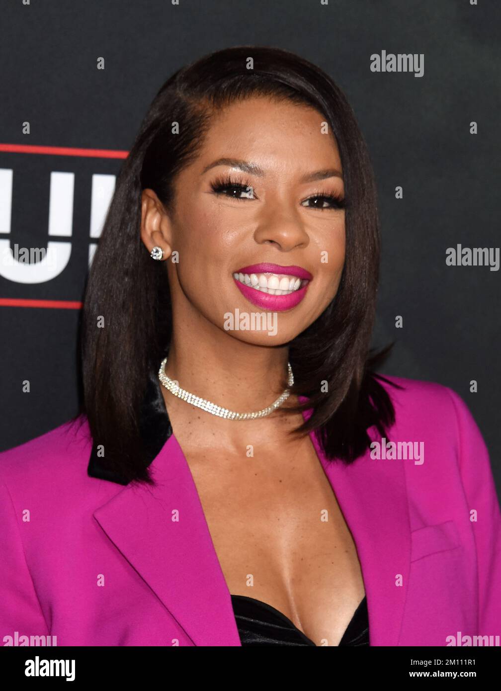 Los Angeles, CA on December 8, 2022. Angel Parker arriving at Netflix's ...