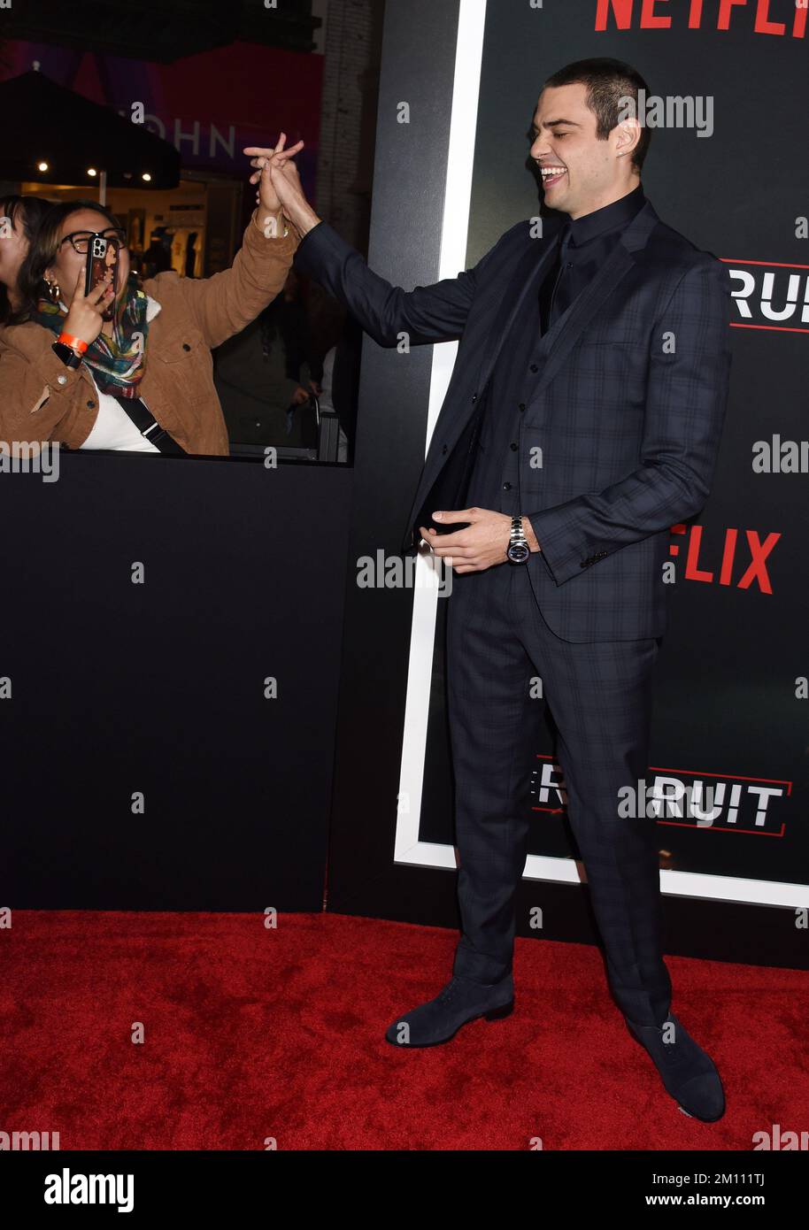 Los Angeles, CA on December 8, 2022. Noah Centineo arriving at Netflix ...