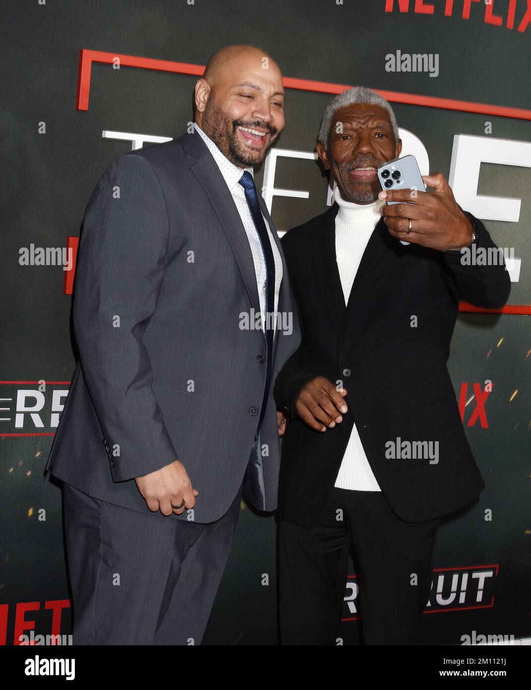 Los Angeles, CA on December 8, 2022. Colton Dunn and Vondie Curtis Hall ...
