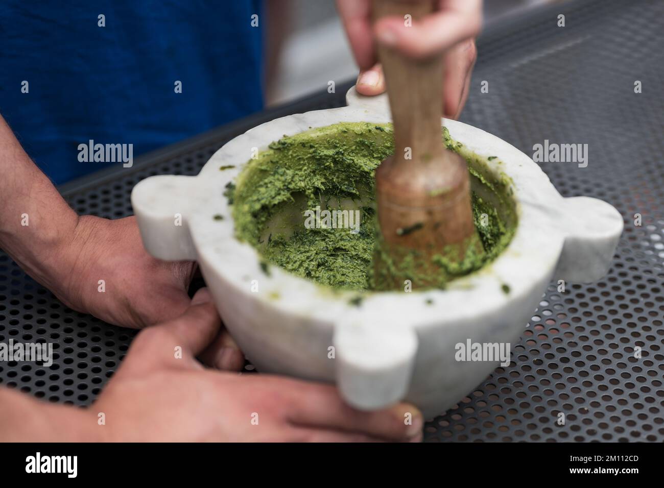 White marbol mortar hi-res stock photography and images - Alamy