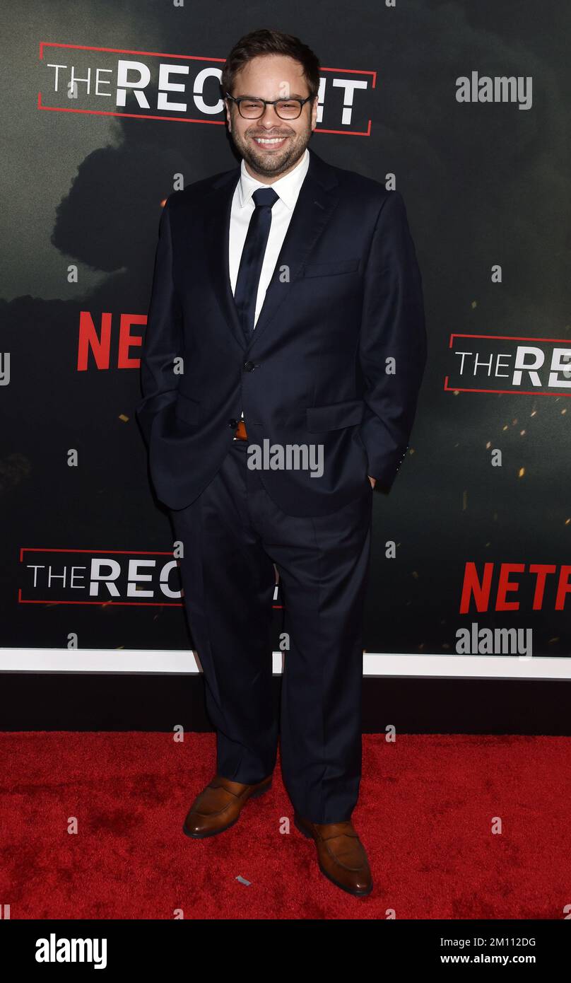 Los Angeles, CA on December 8, 2022. Charlie Saxton arriving at Netflix ...