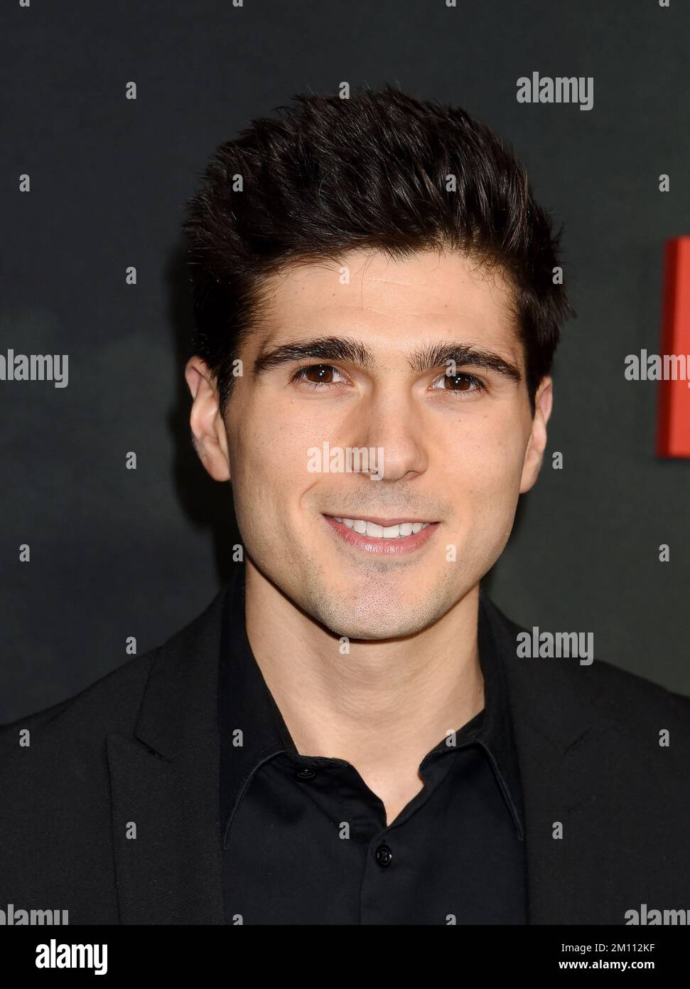 Los Angeles, CA on December 8, 2022. Nico Decastris arriving at Netflix ...