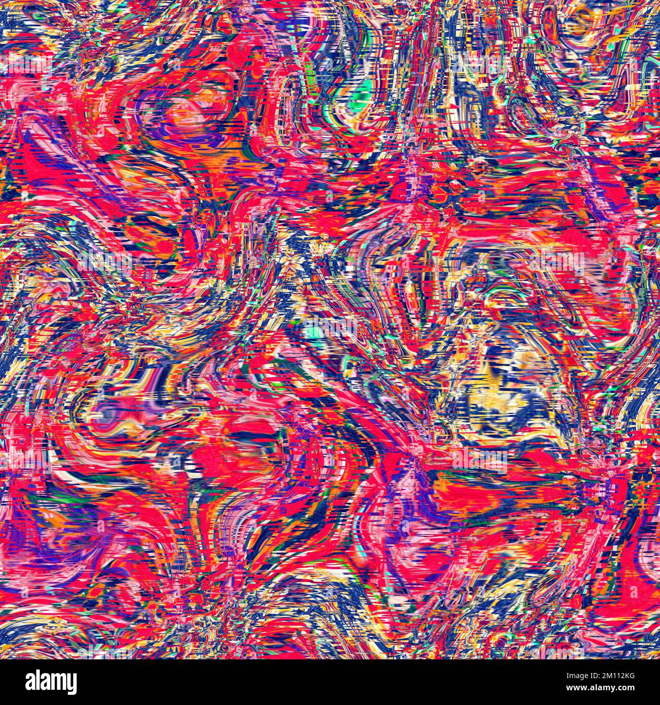 Vibrant pink distortion pattern. Bright colorful kitsch wallpaper for ...
