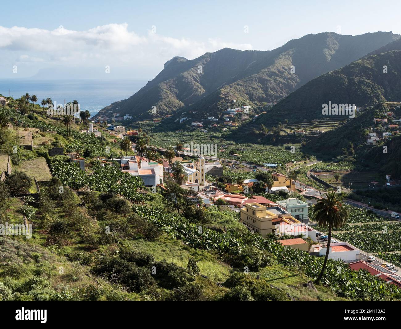 Hermigua village hi-res stock photography and images - Alamy