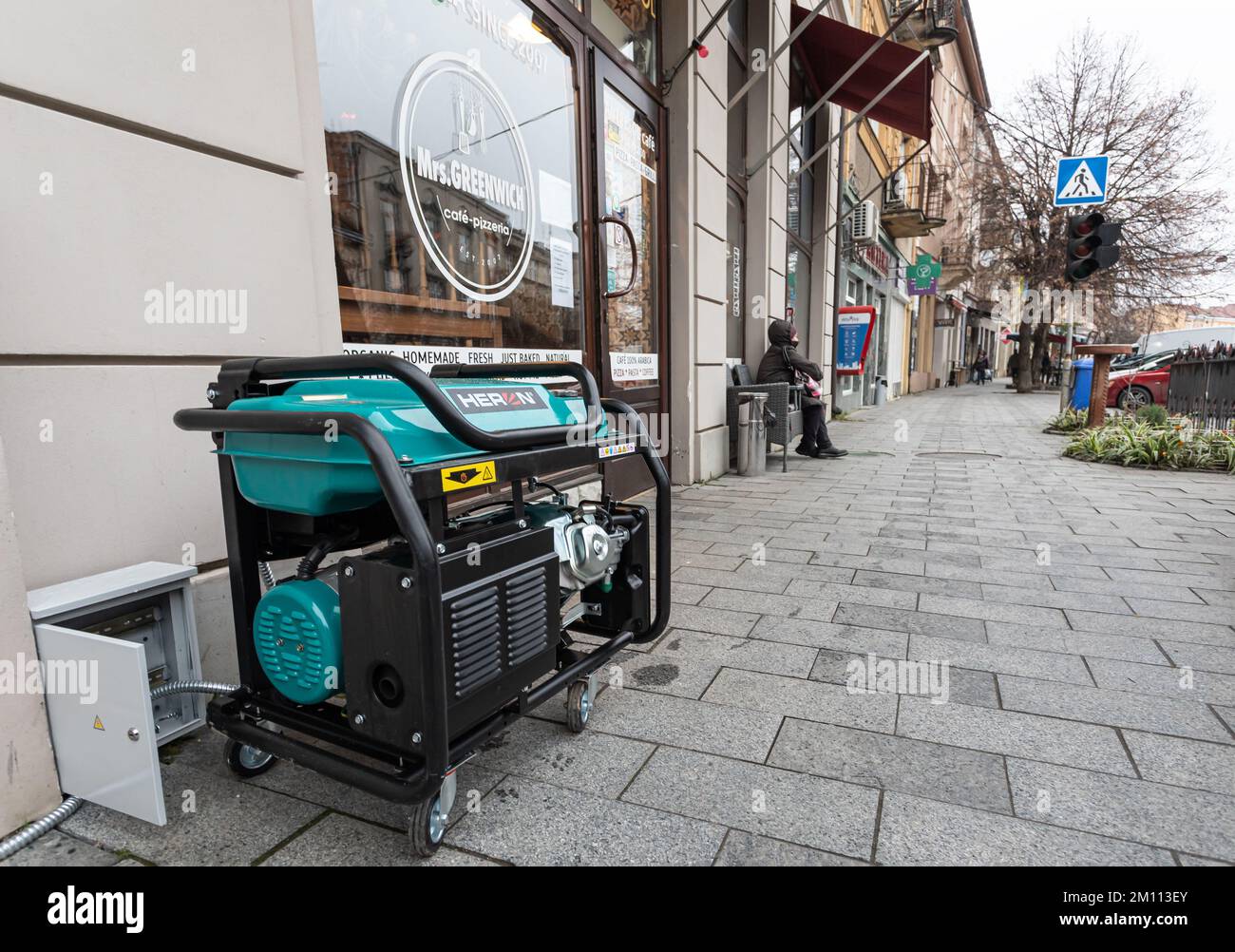 Electricity generating sidewalk hi-res stock photography and images - Alamy