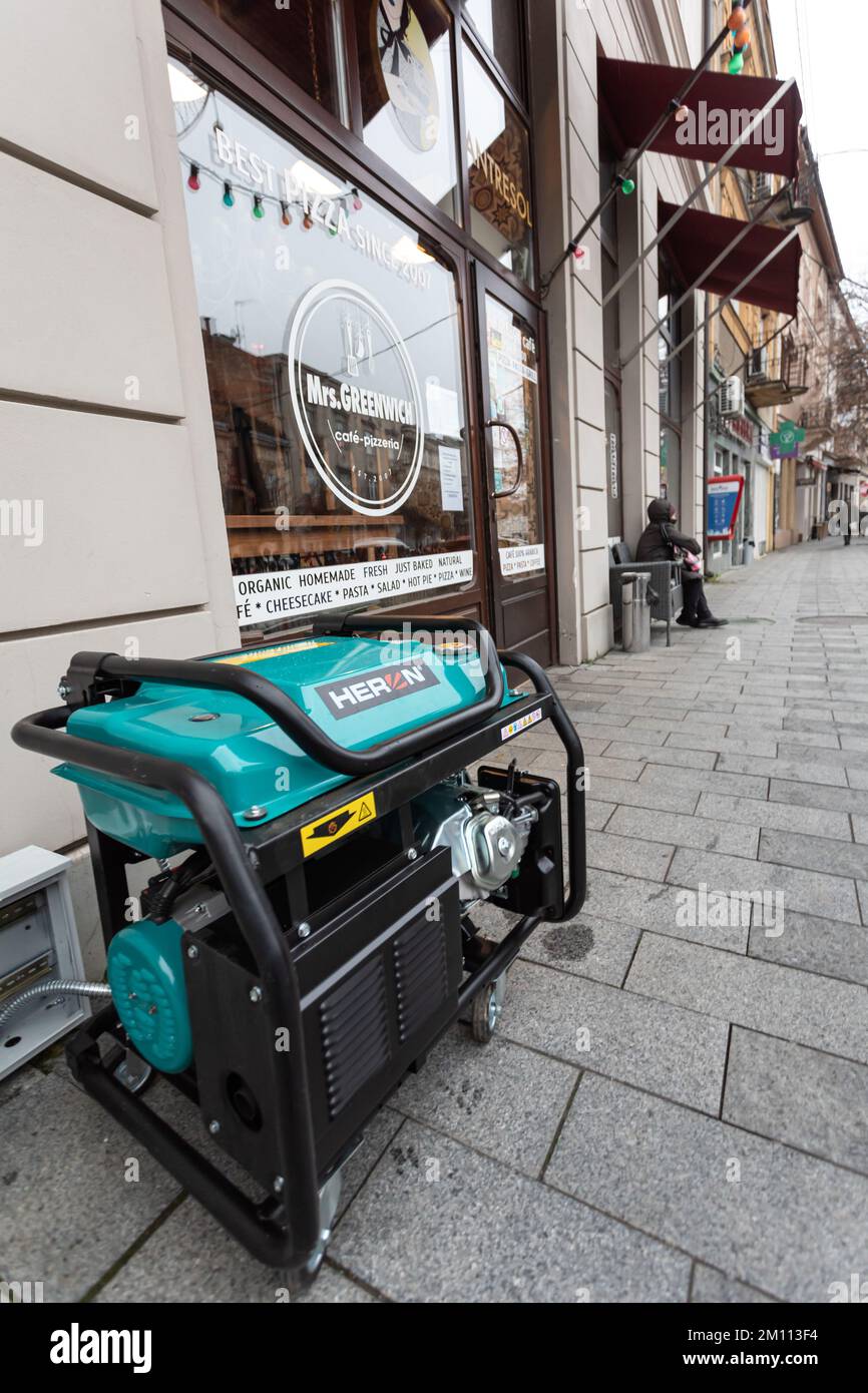 Diesel backup power generators hi-res stock photography and images - Alamy