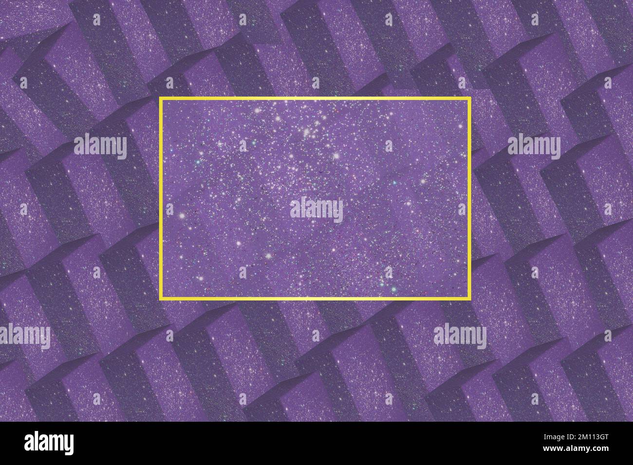 purple background with 3d packets, purple card as copy space, creative ...