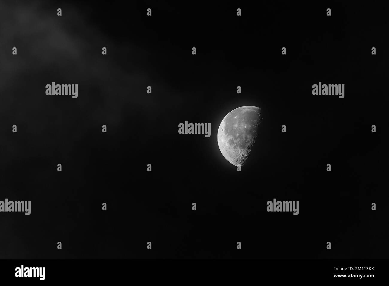 Moon surface view Black and White Stock Photos & Images - Alamy