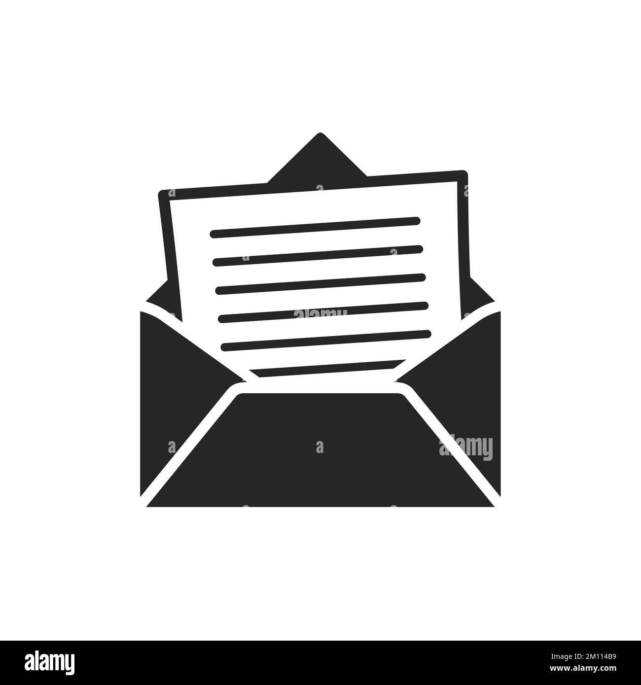 Unfolded letter hi-res stock photography and images - Alamy
