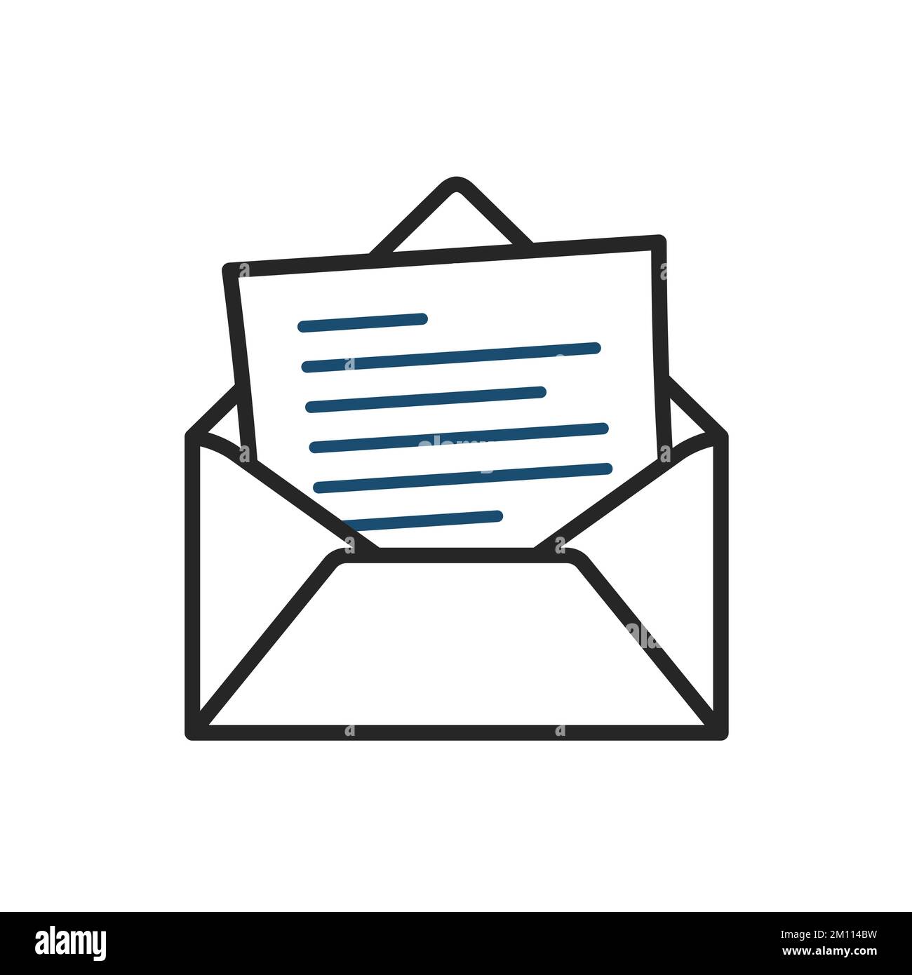 Unfolded letter hi-res stock photography and images - Alamy