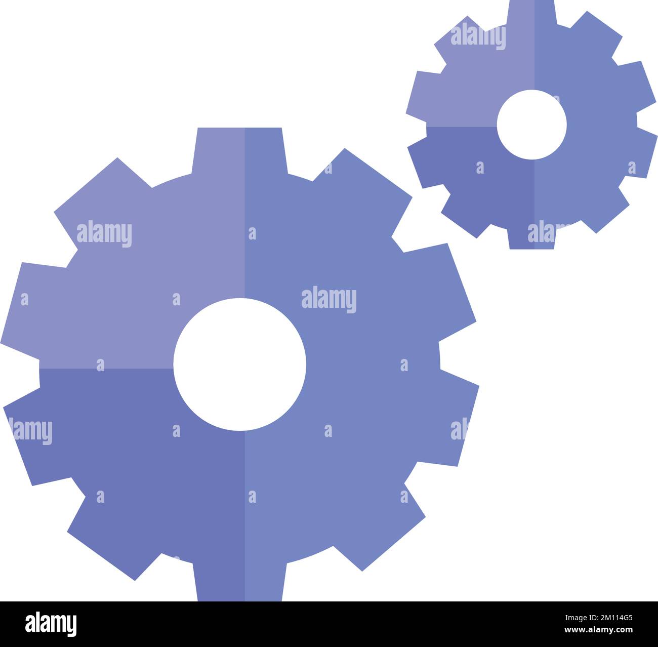 Gears pinions Cut Out Stock Images & Pictures - Alamy