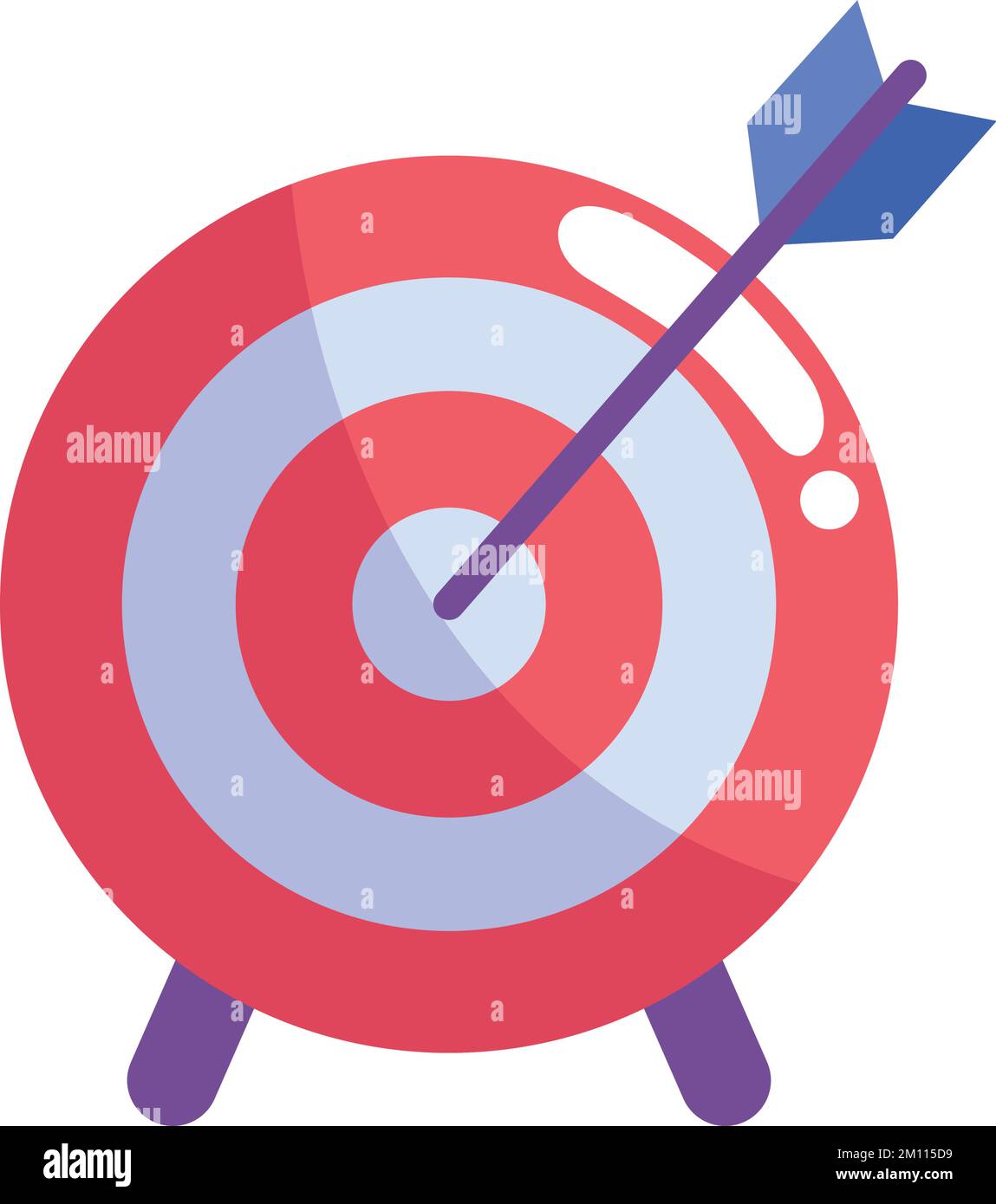target and arrow Stock Vector Image & Art - Alamy