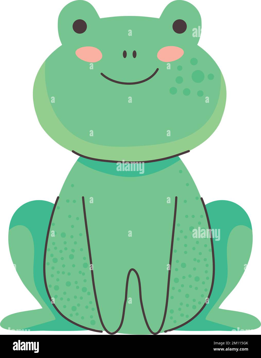 cute toad animal Stock Vector Image & Art - Alamy