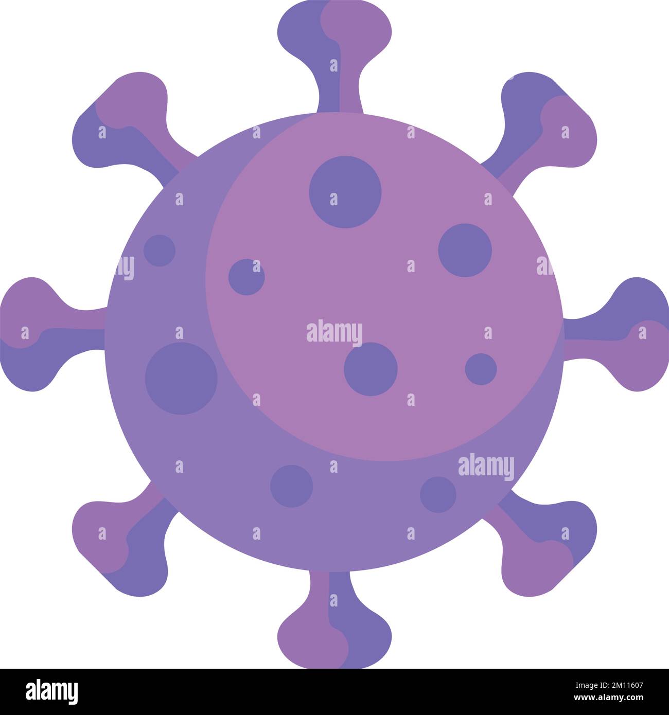 Purple bacterium Cut Out Stock Images & Pictures - Alamy