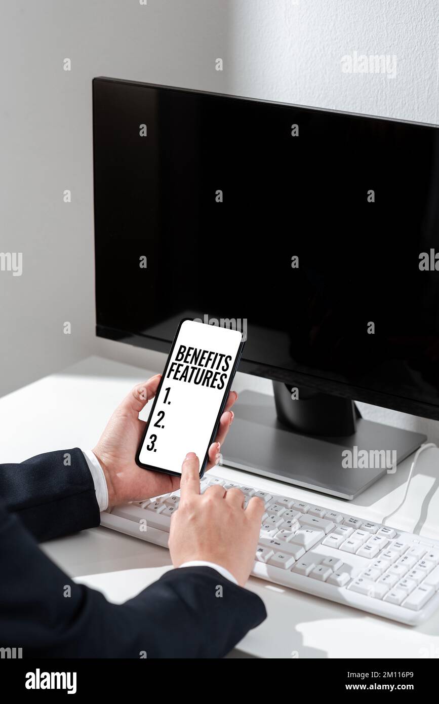 Conceptual display Benefits Features. Business overview Making a ...