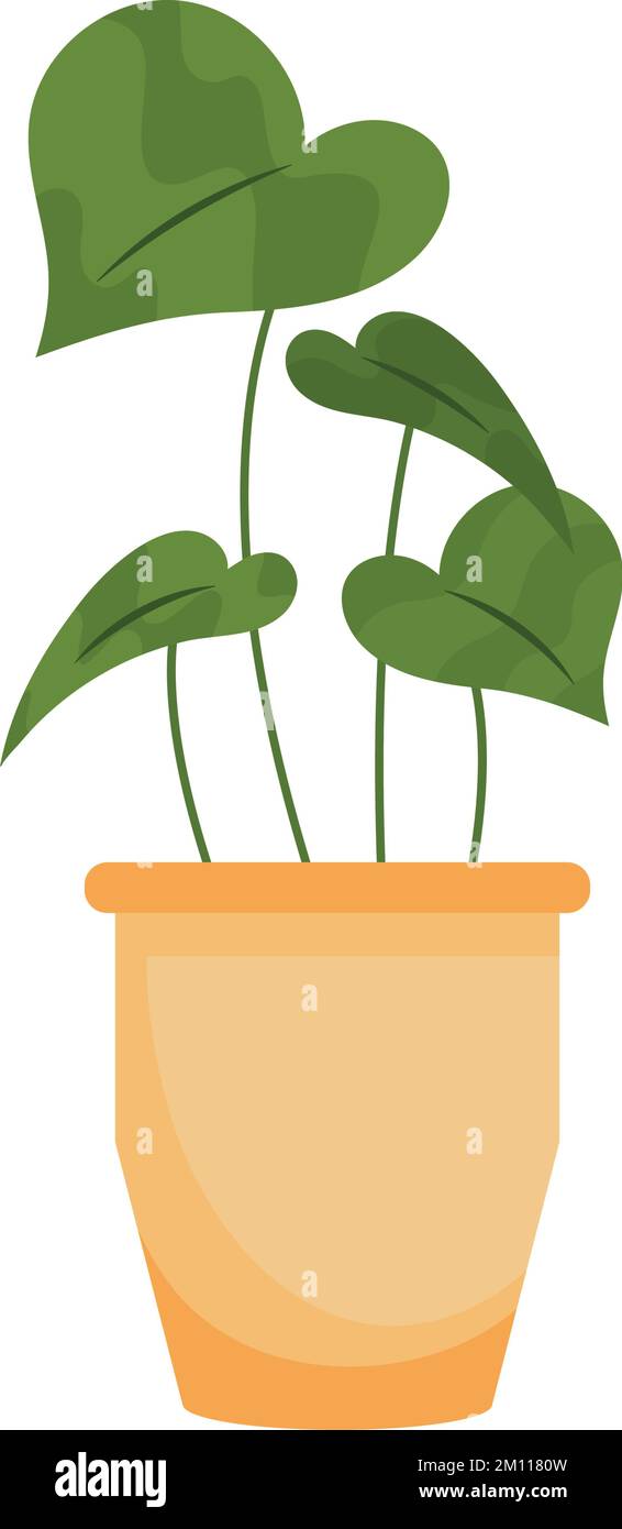 Potted cream Stock Vector Images - Alamy