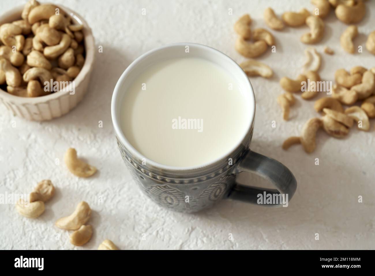 Vegan cashew nut milk hi-res stock photography and images - Alamy
