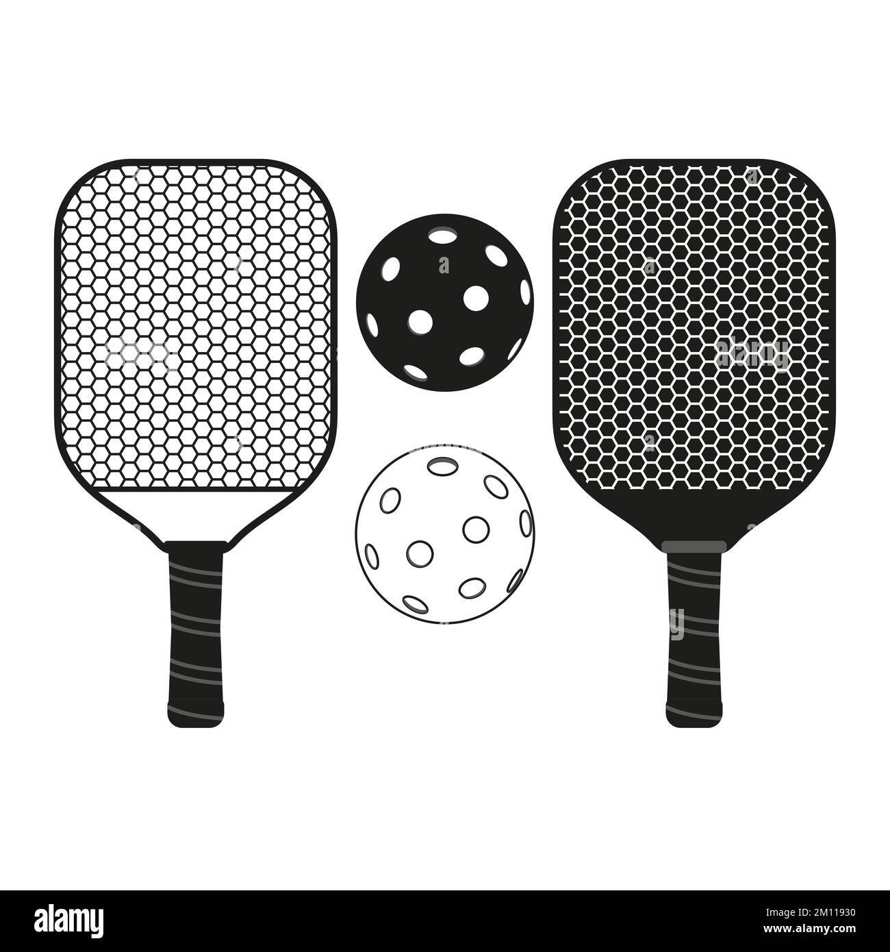 Vintage paddle racket Stock Vector Images - Alamy