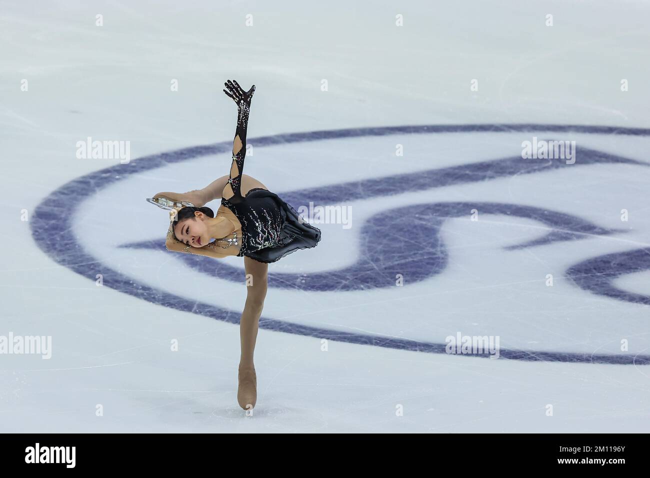 Minsol Kwon of Republic of Korea competes during ISU Grand Prix of ...