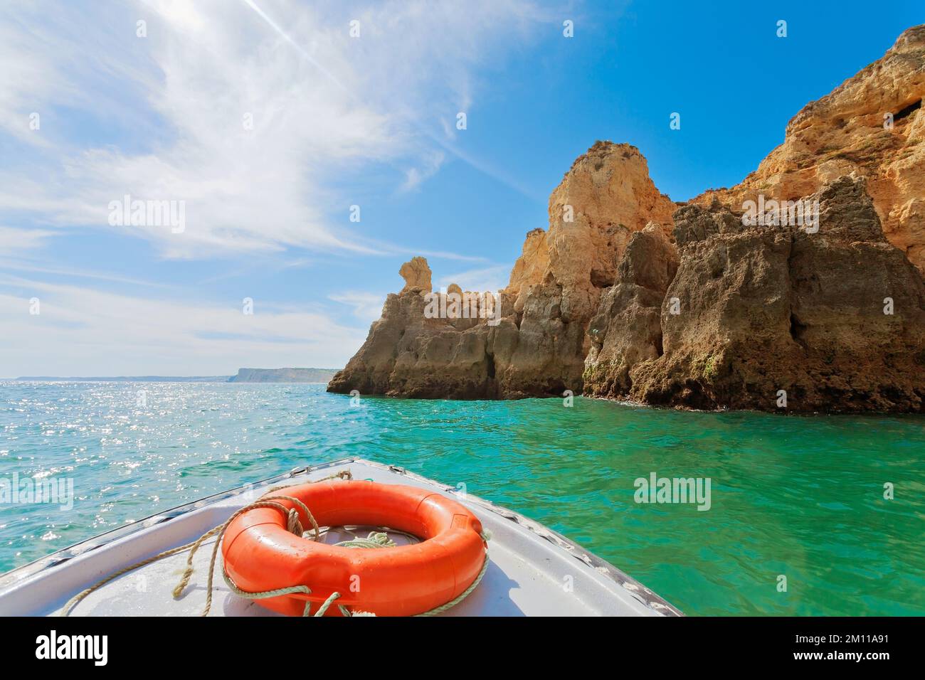 Portugal algarve cave algar seco hi-res stock photography and images ...