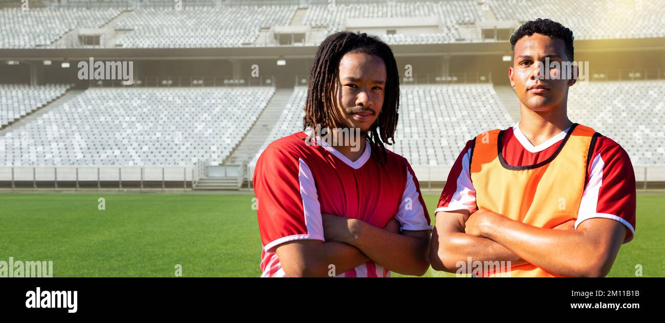 Two football players face to face hi-res stock photography and images ...