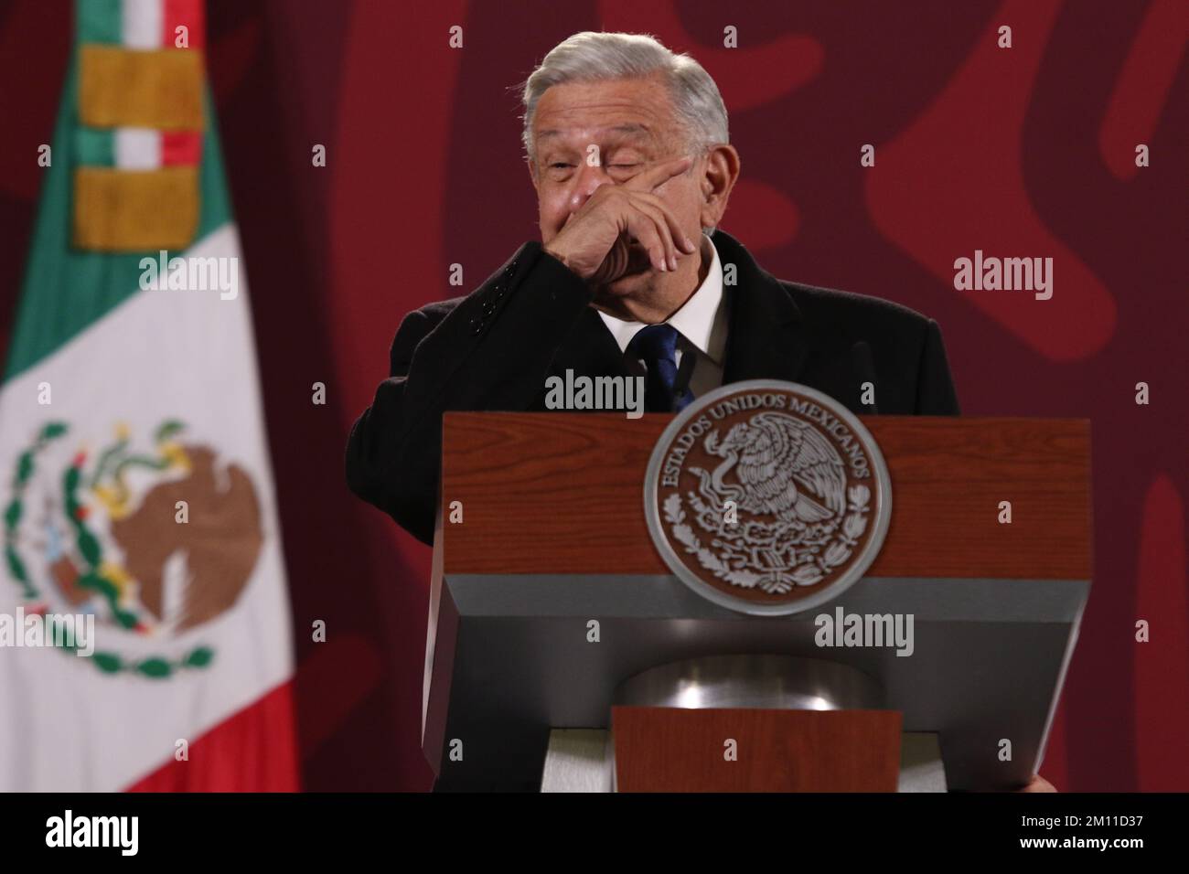 Non Exclusive: December 8, 2022, Mexico City, Mexico: Mexican President ...