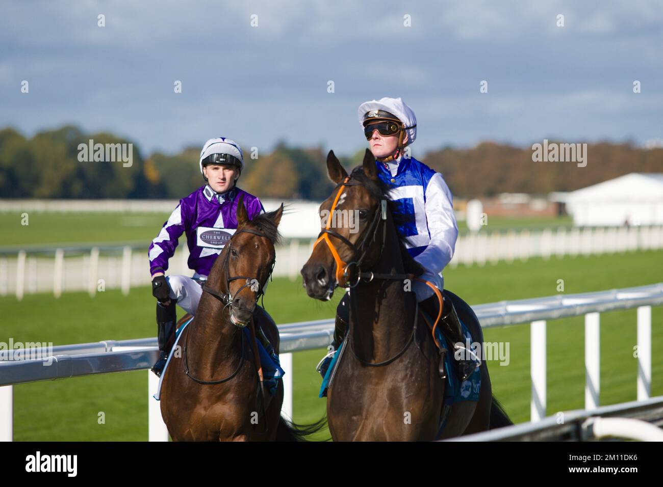 Left to right: Joshua Bryan on Surely Not and John Fahy on John Chard ...