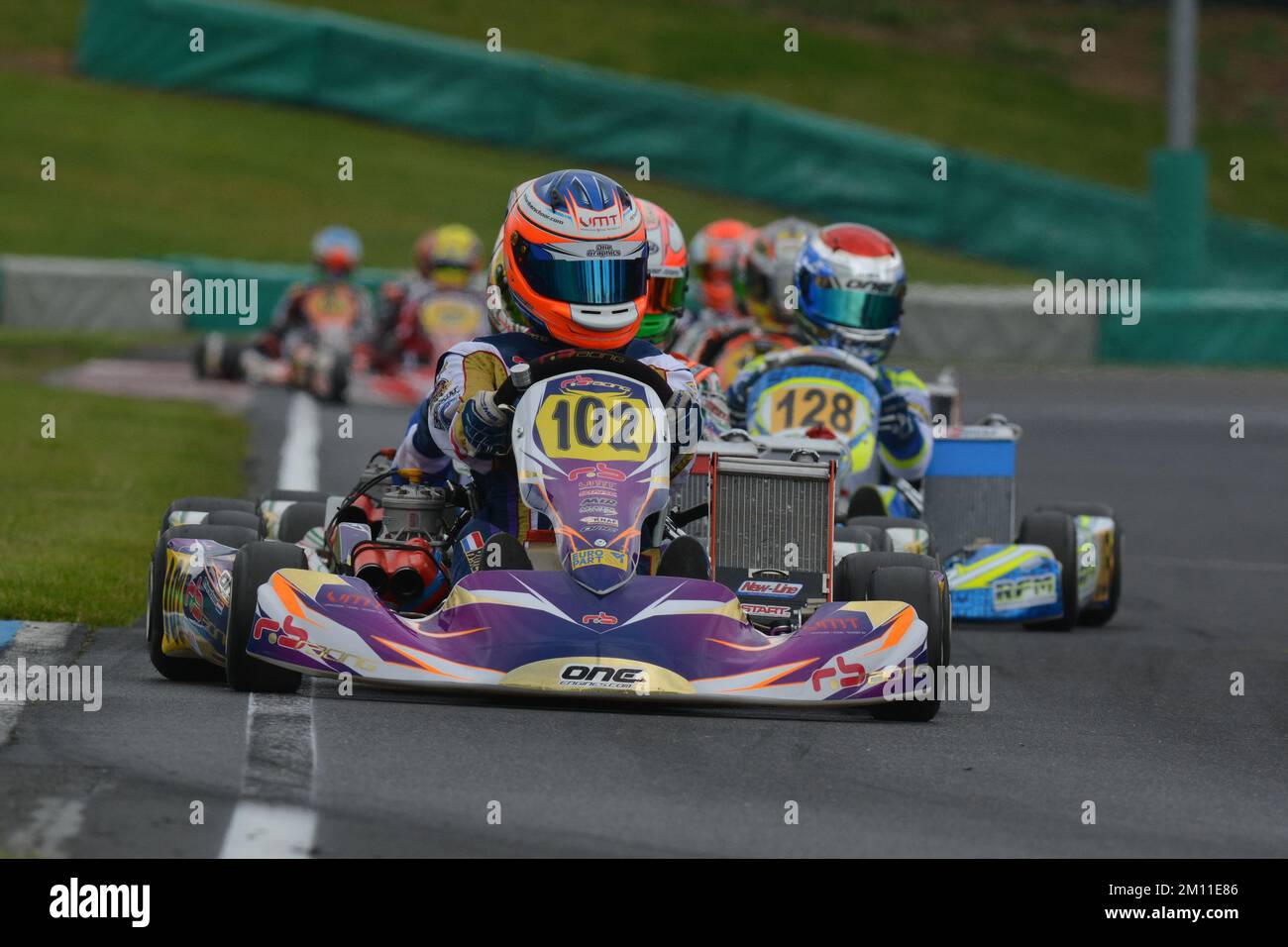 Dutch racing driver Richard Verschoor seen here during his karting ...