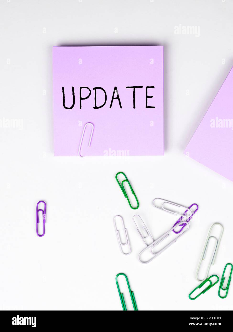 Sign displaying Update. Business idea Up to date Make something more ...