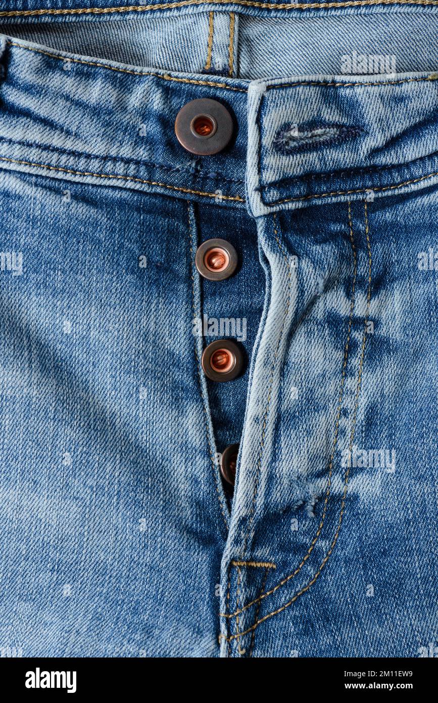 Jeans buttons hi-res stock photography and images - Alamy