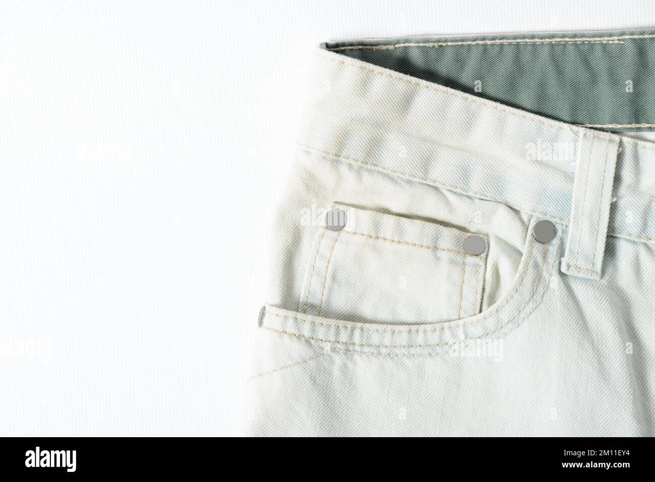 Jeans detail closeup trousers hi-res stock photography and images - Alamy