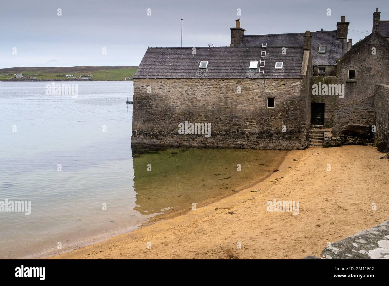 Jimmy Perez's House, Lerwick, Shetland Stock Photo - Alamy