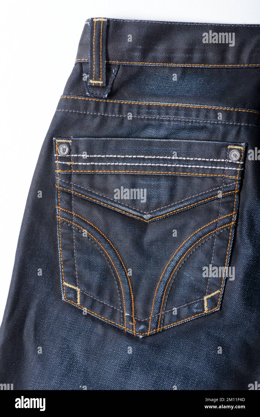Jean back pocket hi-res stock photography and images - Alamy