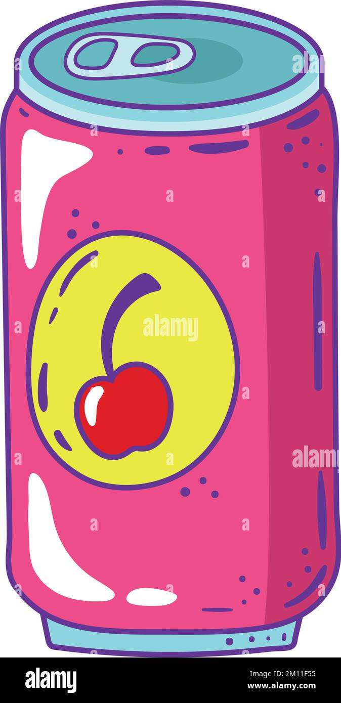 Old soda can Stock Vector Images - Alamy