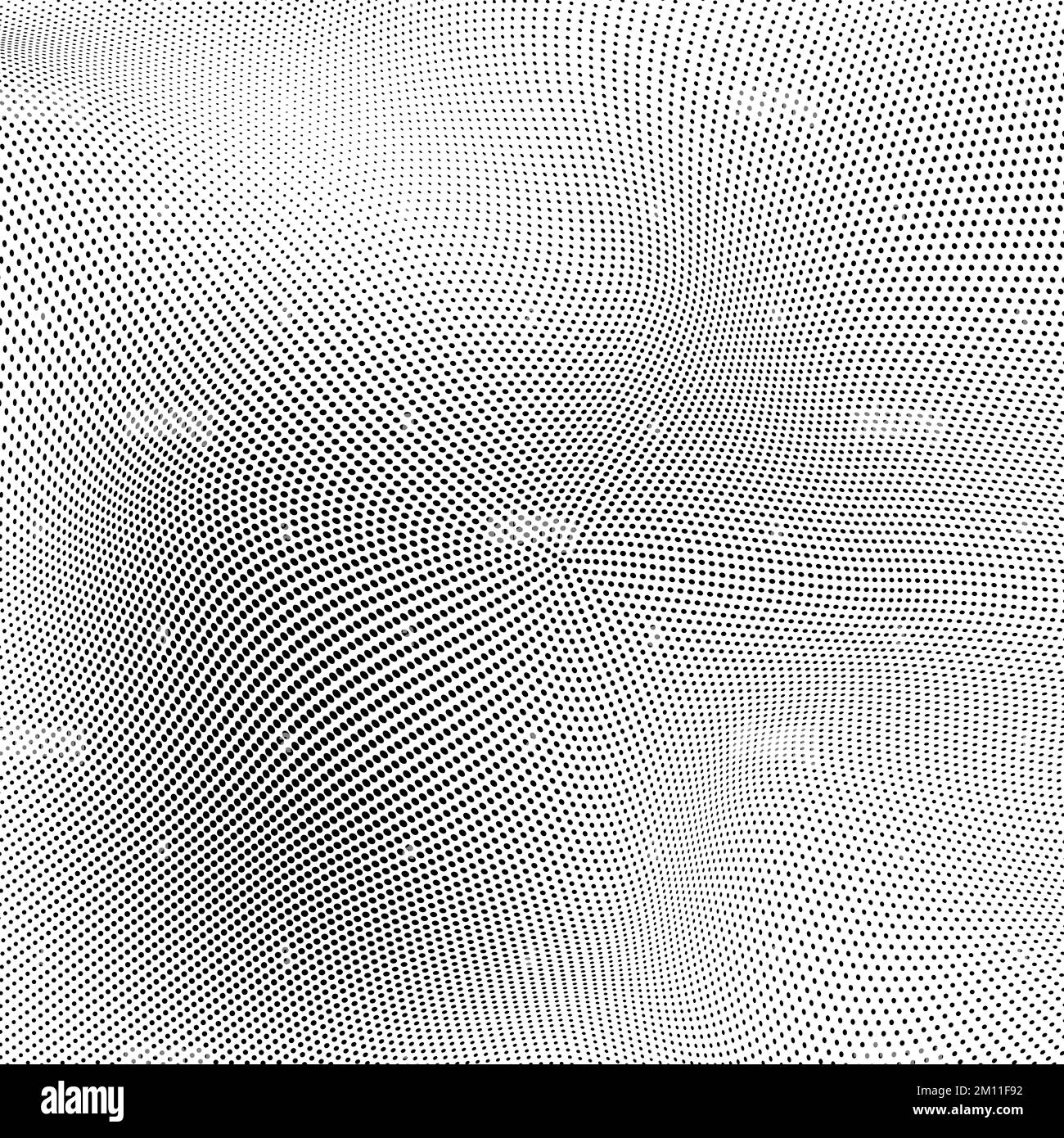 Halftone Pattern. Set of Dots. Dotted Texture on White Background ...