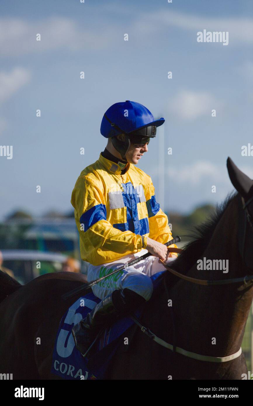 Horse racing the coral sprint trophy york racecourse hi-res stock ...