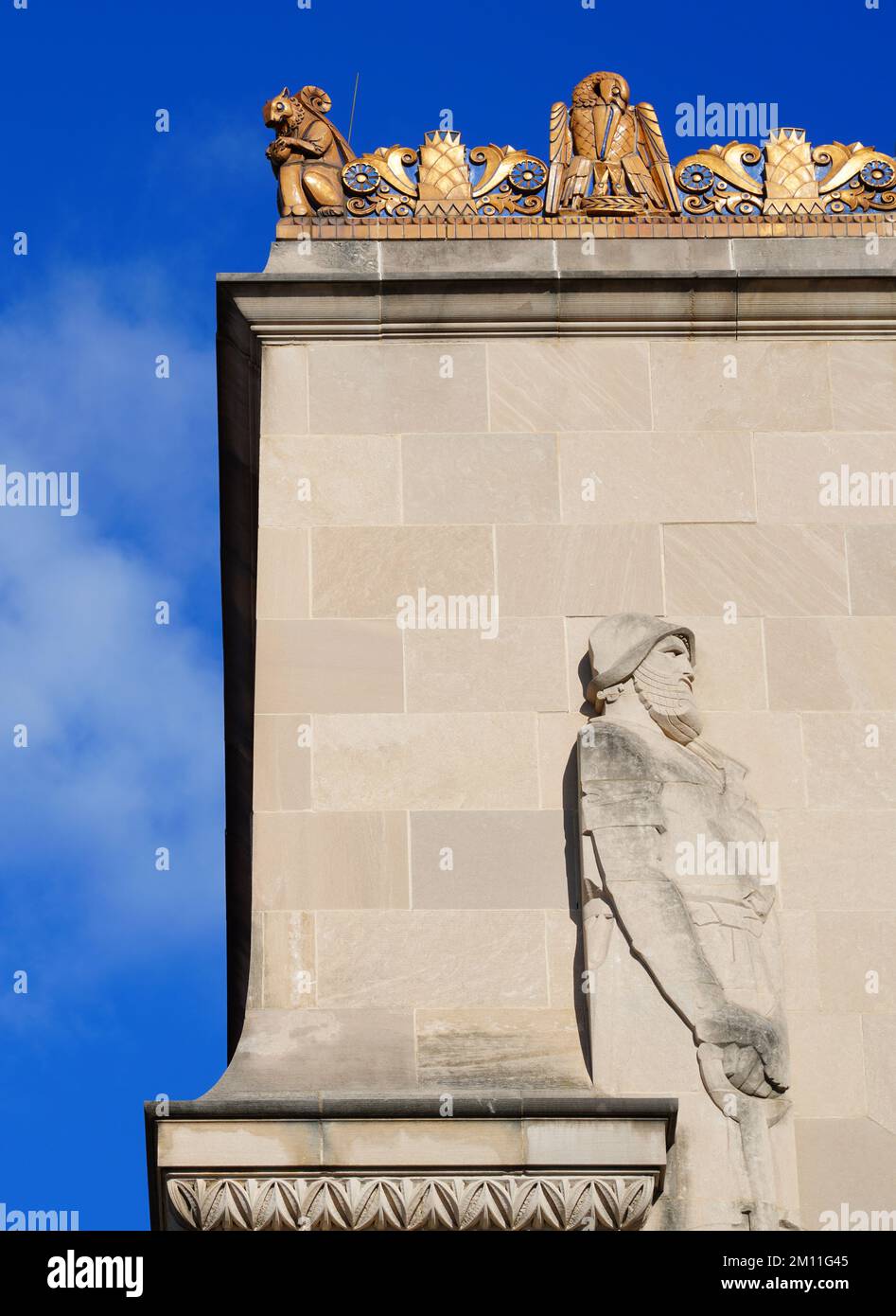 PHILADELPHIA, PA -1 DEC 2022- View of the Perelman Building, formerly ...