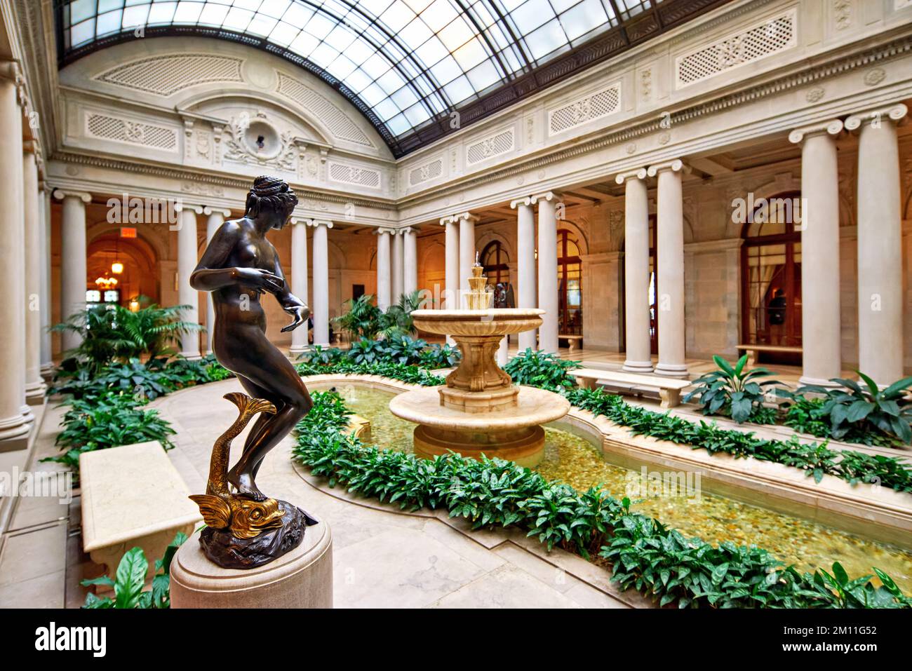 New York. Manhattan. United States. The Frick Collection Stock Photo ...