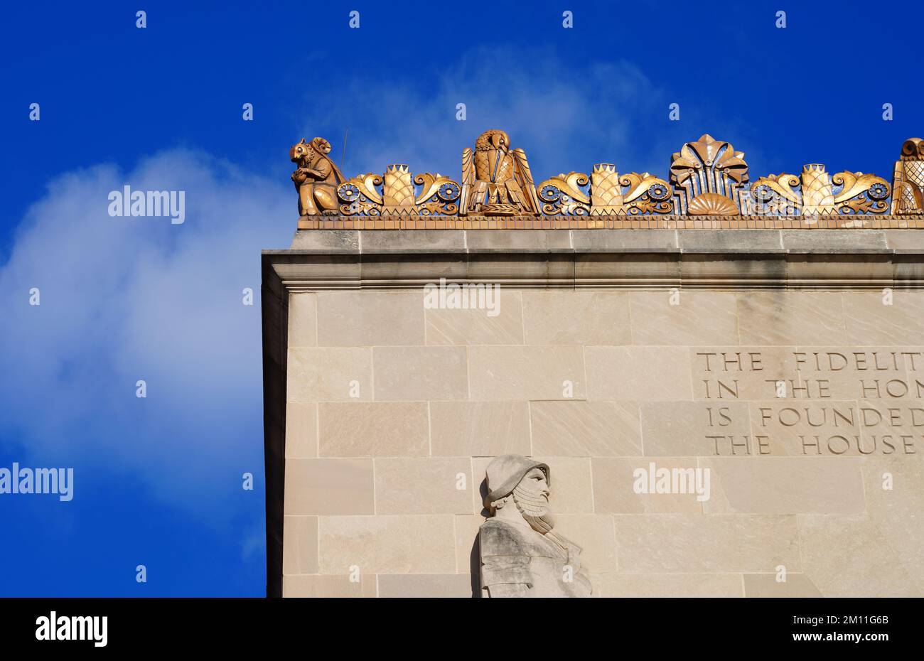 PHILADELPHIA, PA -1 DEC 2022- View of the Perelman Building, formerly ...
