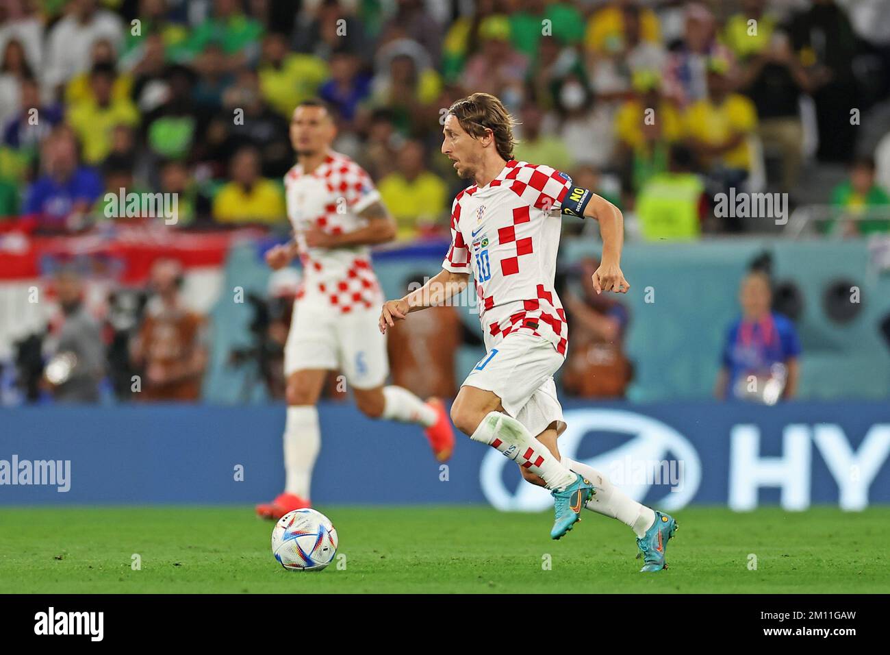 Luka Modric of Croacia during the FIFA World Cup Qatar 2022 match ...