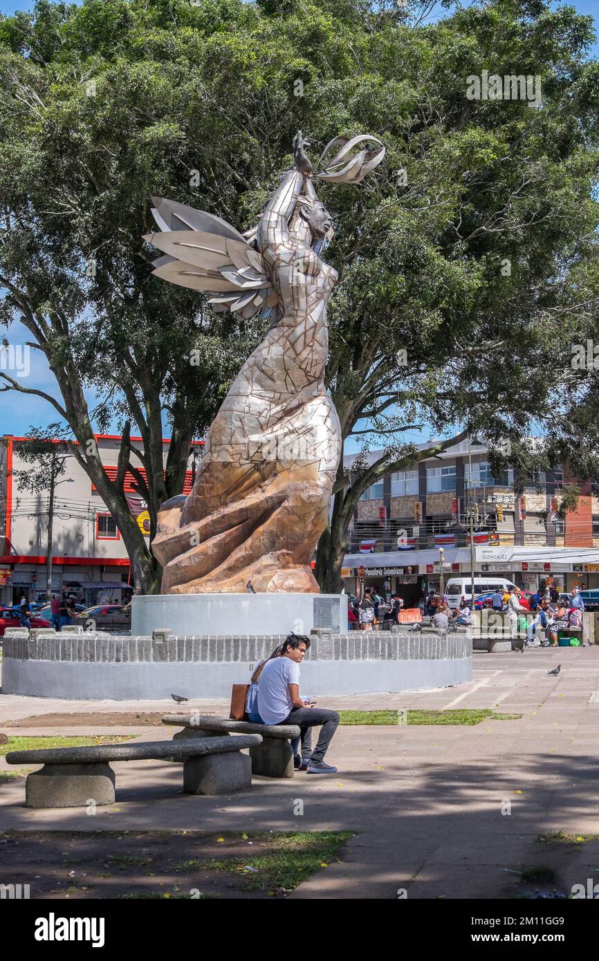 Monument to the Independence created by the sculptor Angel Lara and ...