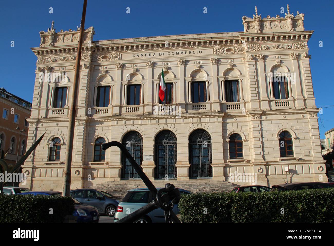 chamber of commerce in syracuse in sicily (italy Stock Photo - Alamy