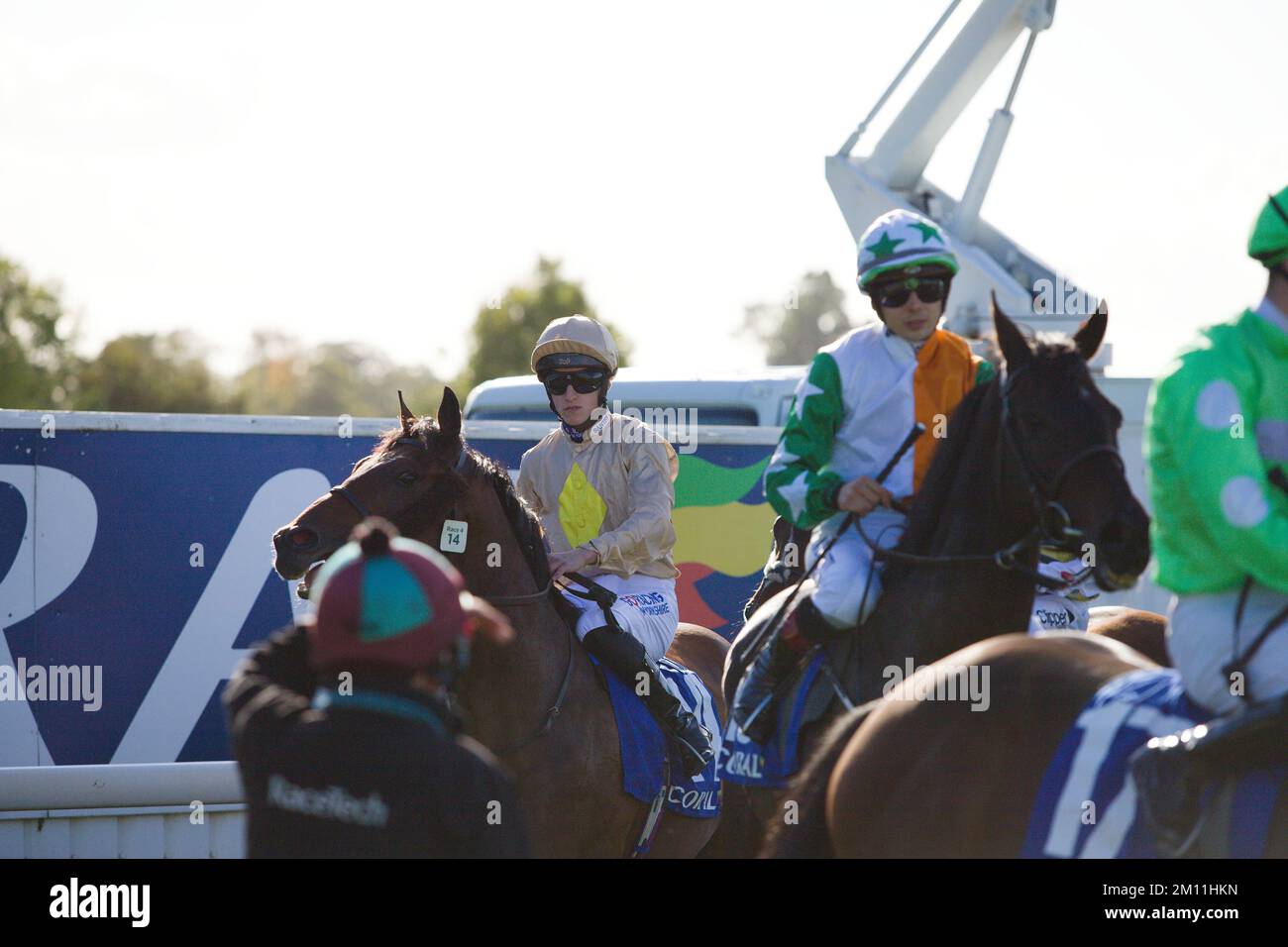 Jockeys Oisin Orr on Admiral D, Oisin McSweeney on Gis A Sub and Ronan ...