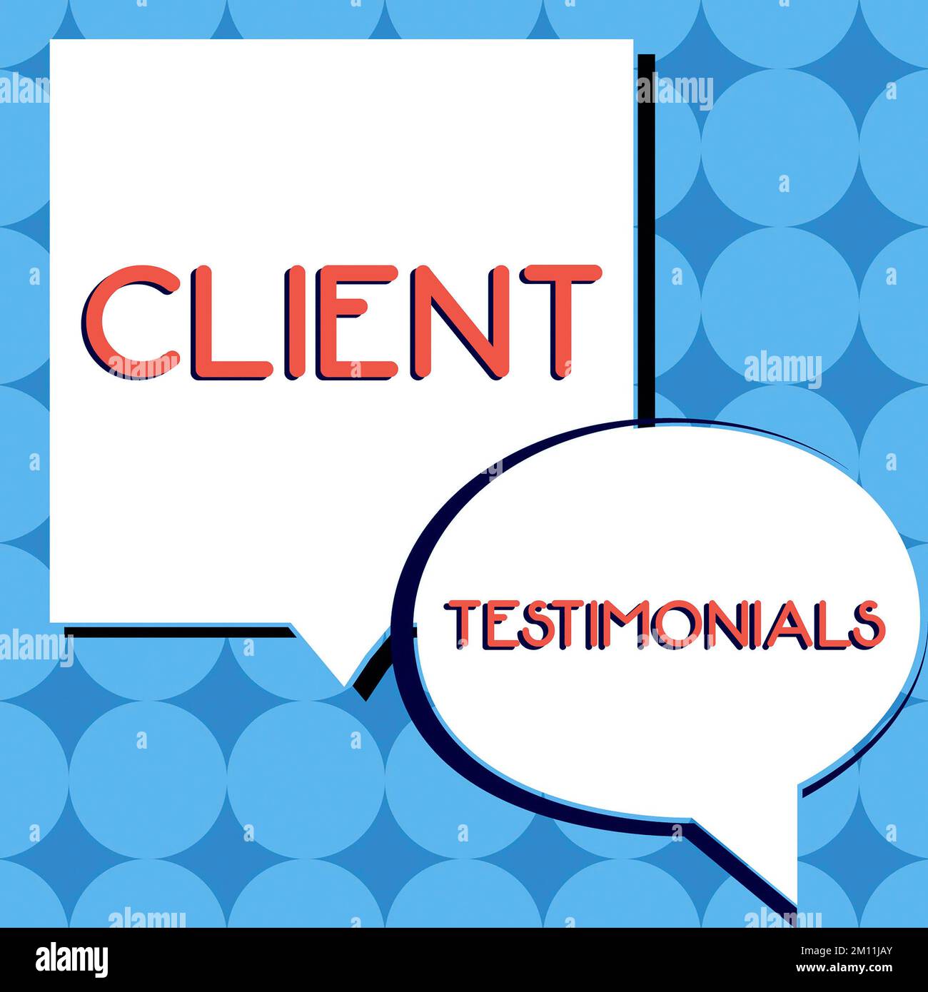 Sign displaying Client Testimonials. Concept meaning Written ...